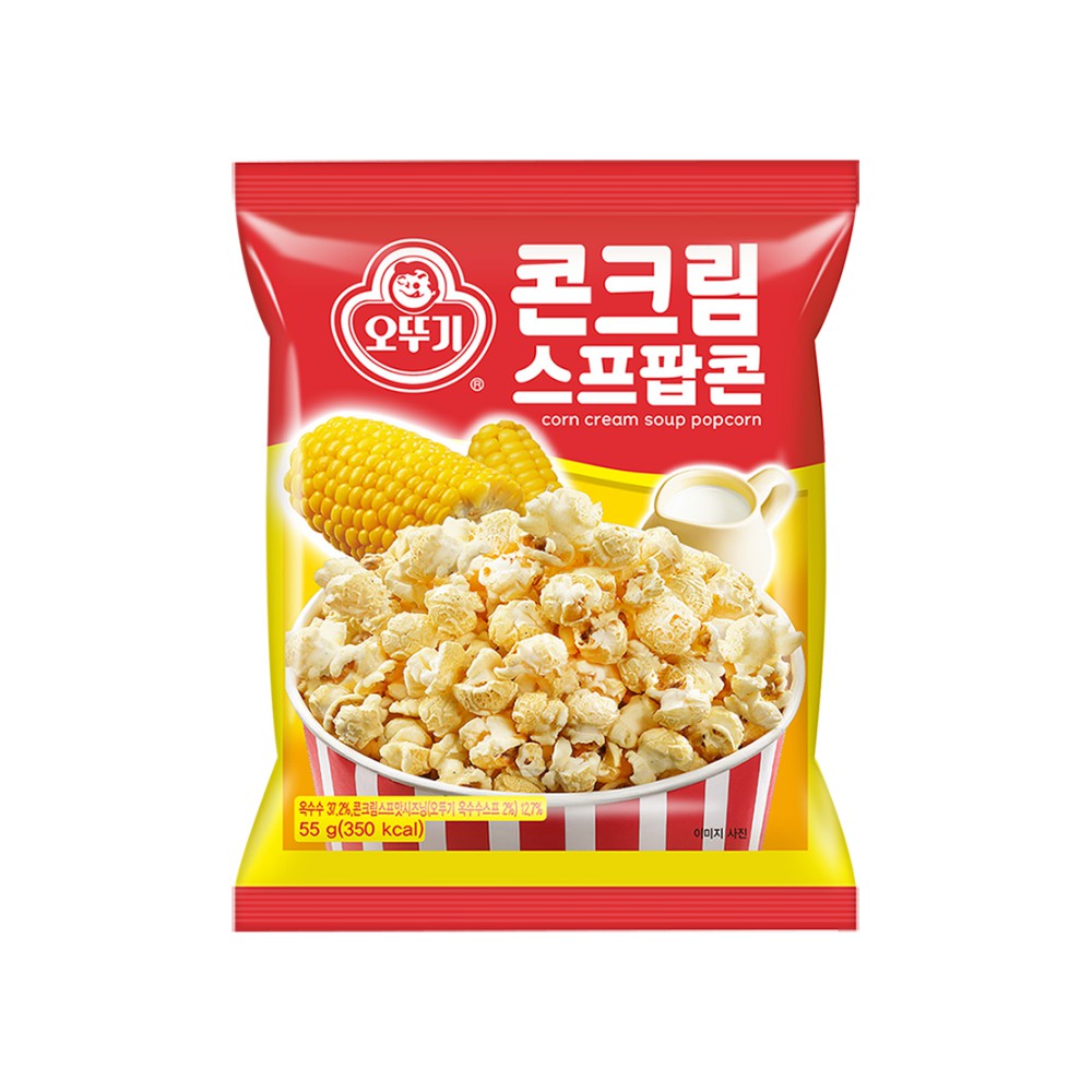 21 3개묶음오뚜기콘크림스프팝콘55g 배민 장보기∙쇼핑