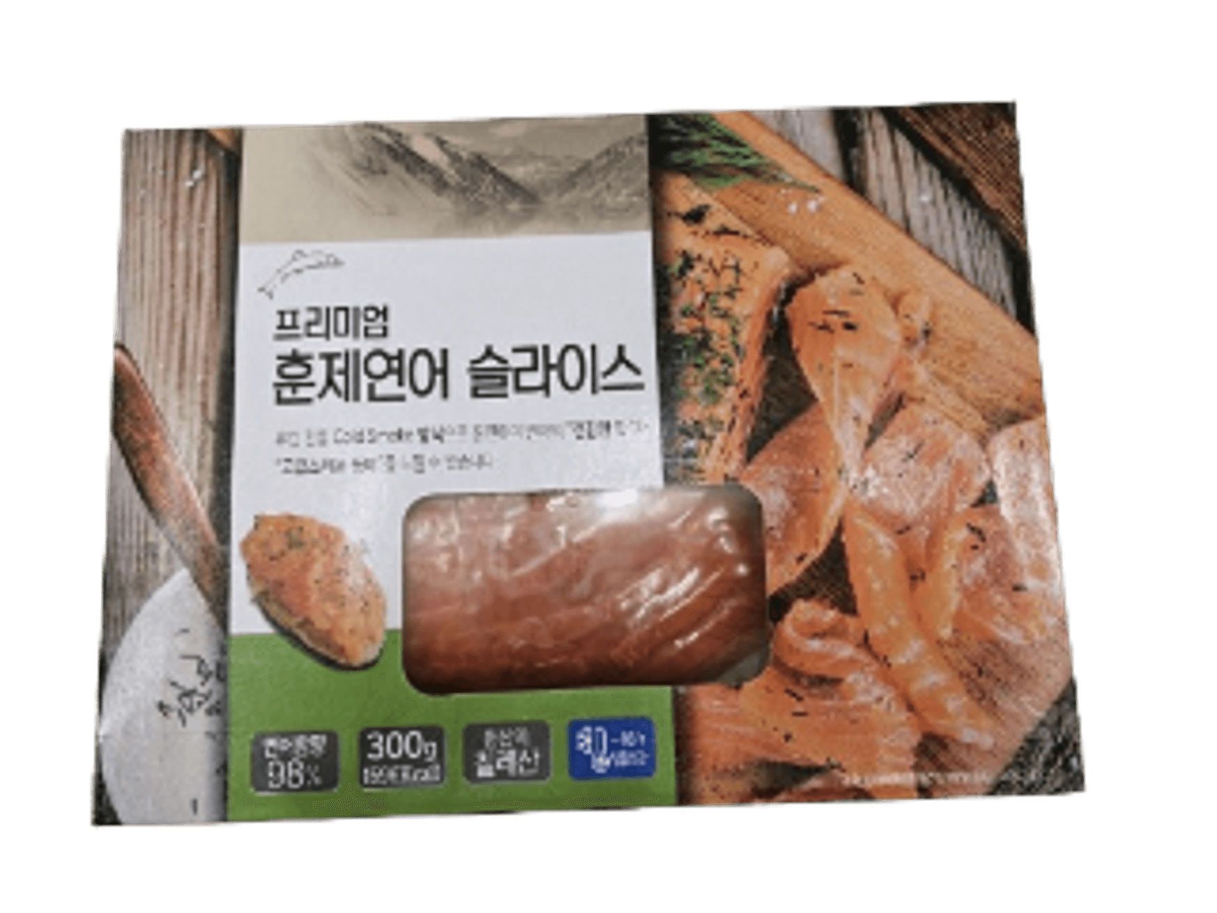 프리미엄 훈제 연어 슬라이스 300g 배민 장보기∙쇼핑