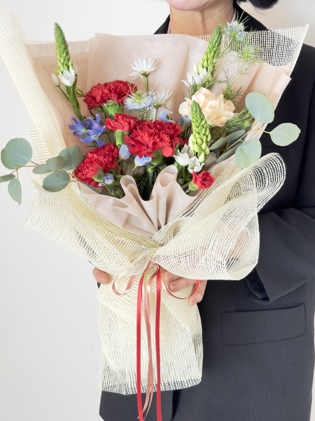 어버이날 프리미엄 레드 카네이션 꽃다발 배민 장보기∙쇼핑
