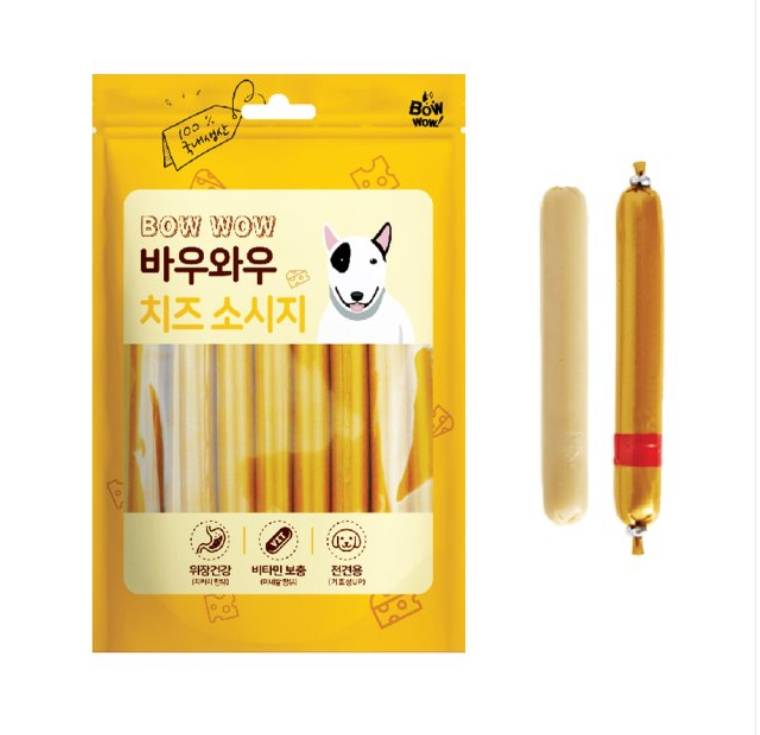 바우와우 치즈소세지 14p 배민 장보기∙쇼핑