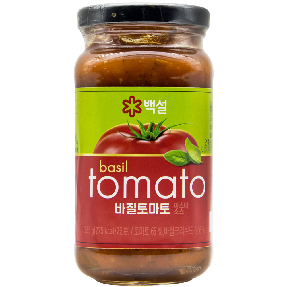백설바질토마토파스타소스365g 배민 장보기∙쇼핑