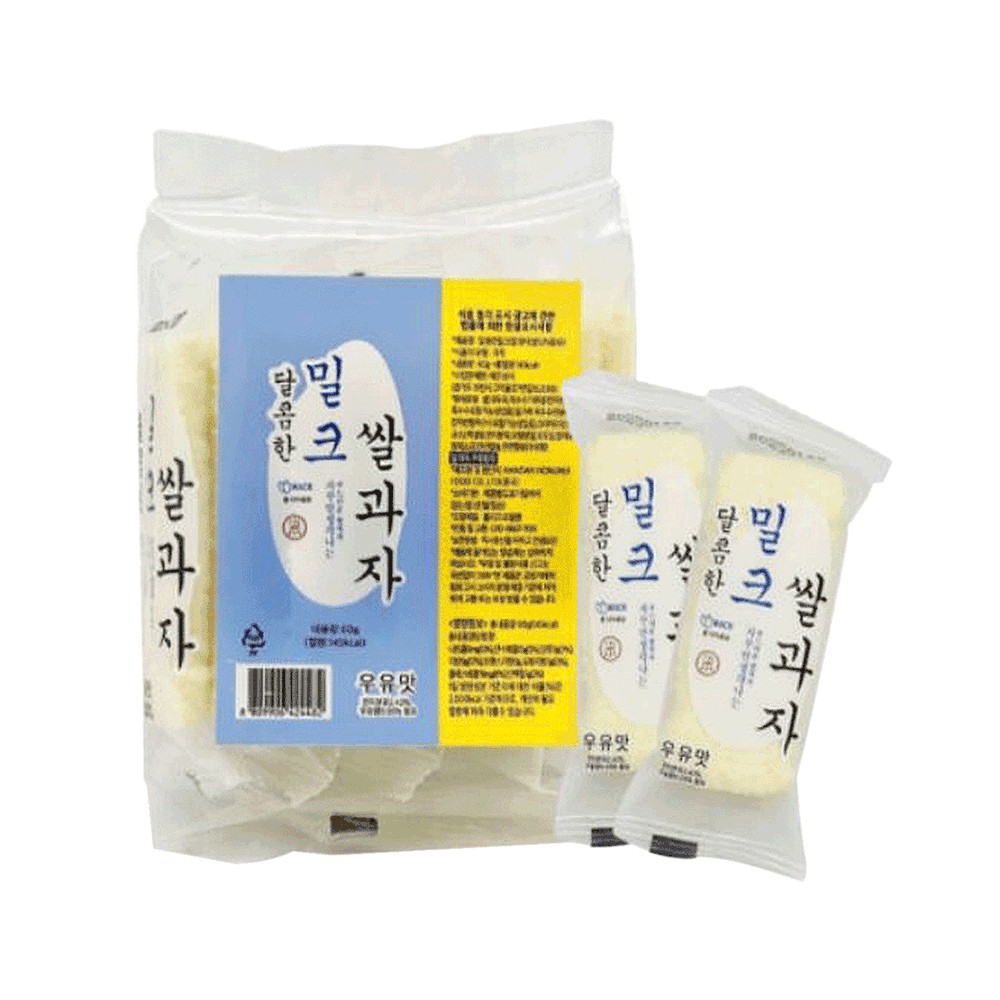 21 3개묶음몽뜨달콤밀크쌀과자60g 배민 장보기∙쇼핑