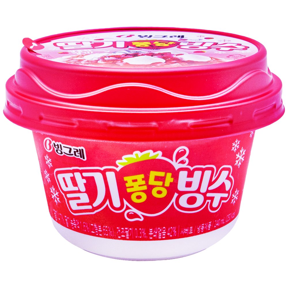 빙그레딸기퐁당빙수240ml 배민 장보기∙쇼핑