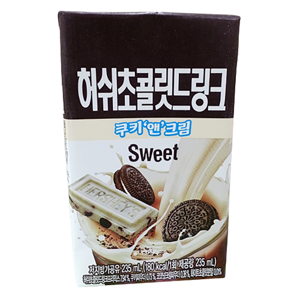 매일허쉬드링크쿠앤크235ml 배민 장보기∙쇼핑