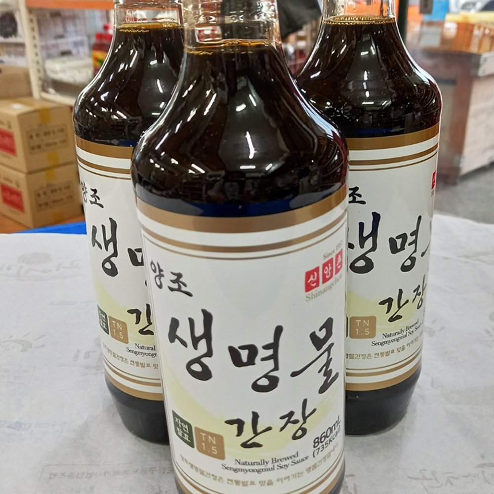신앙촌 양조 생명물간장 860ml 양산남부 오륙도식자재 배민 장보기∙쇼핑