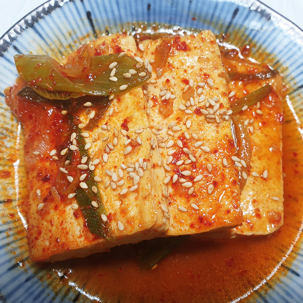 맛 좋은 양념 두부조림 300g 수암 우리집반찬 배민 장보기∙쇼핑