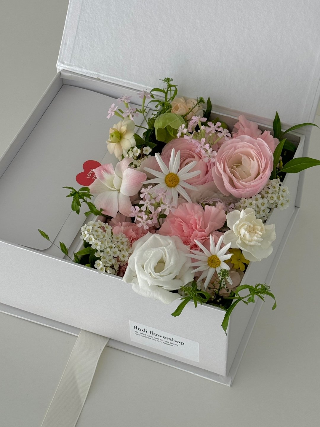 마음을 전하는 플라워박스 배민 장보기∙쇼핑
