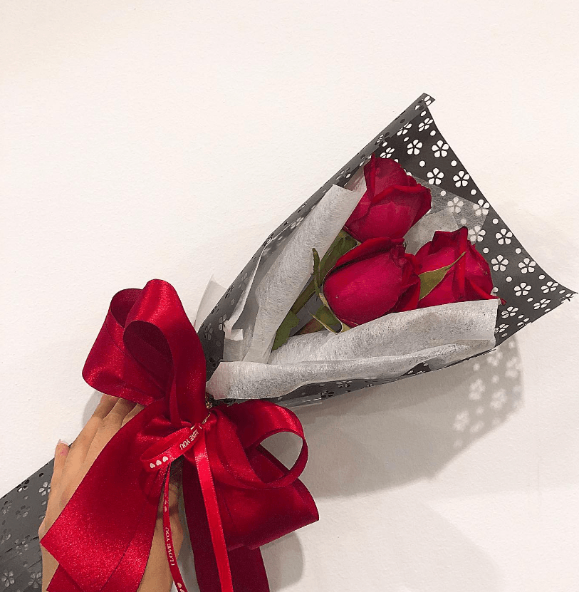 붉은장미꽃다발 Mini 배민 장보기∙쇼핑