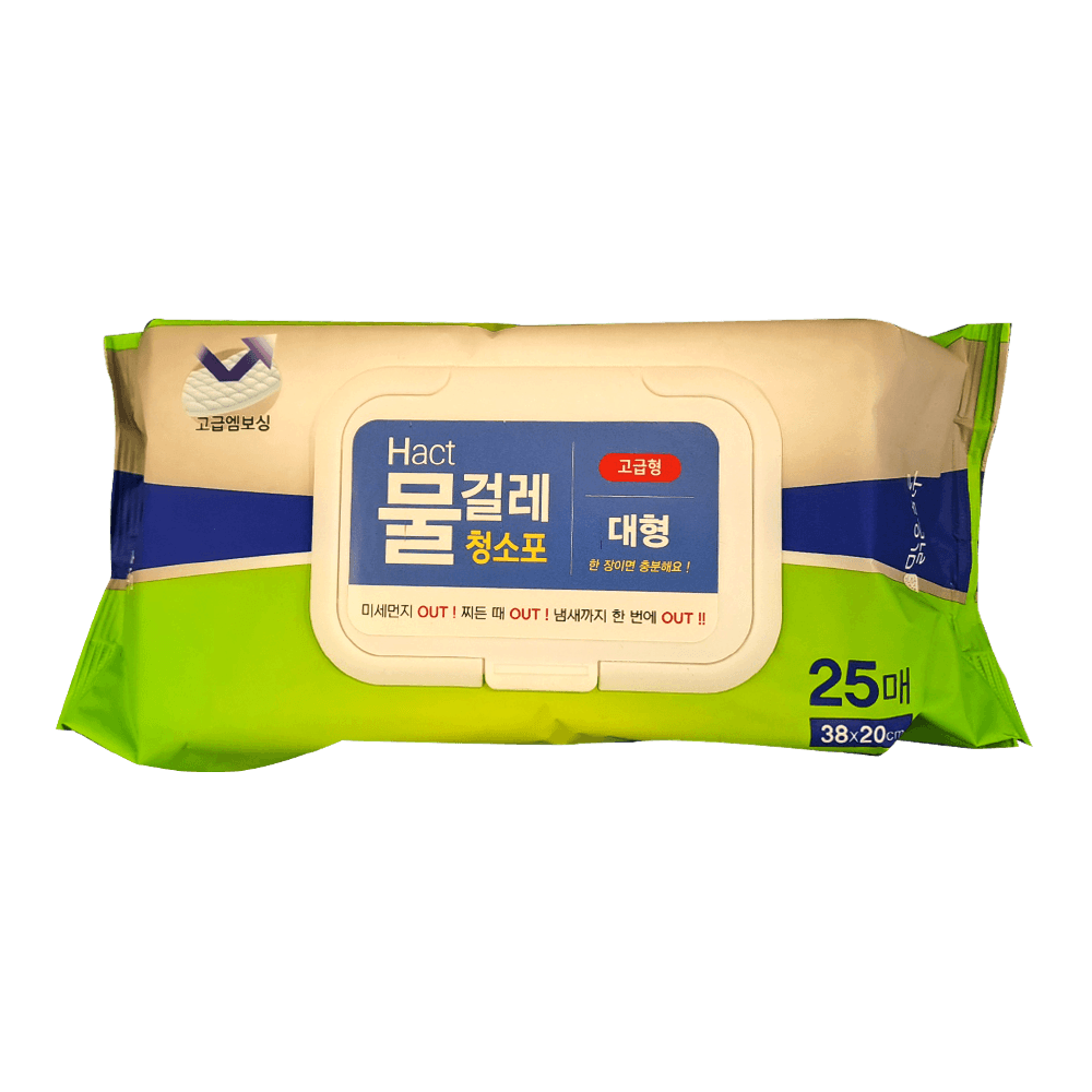 맑은하루 물걸레 청소포 대고급형 25매 배민 장보기∙쇼핑