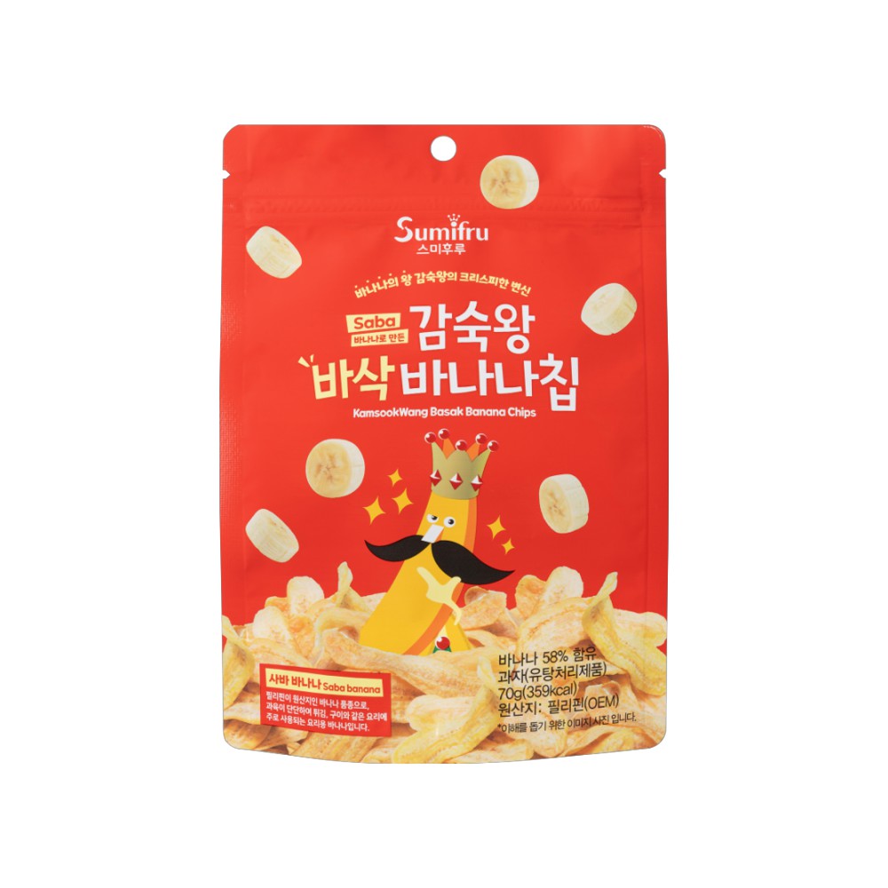 21 3개묶음스미후루감숙왕바나나칩 배민 장보기∙쇼핑