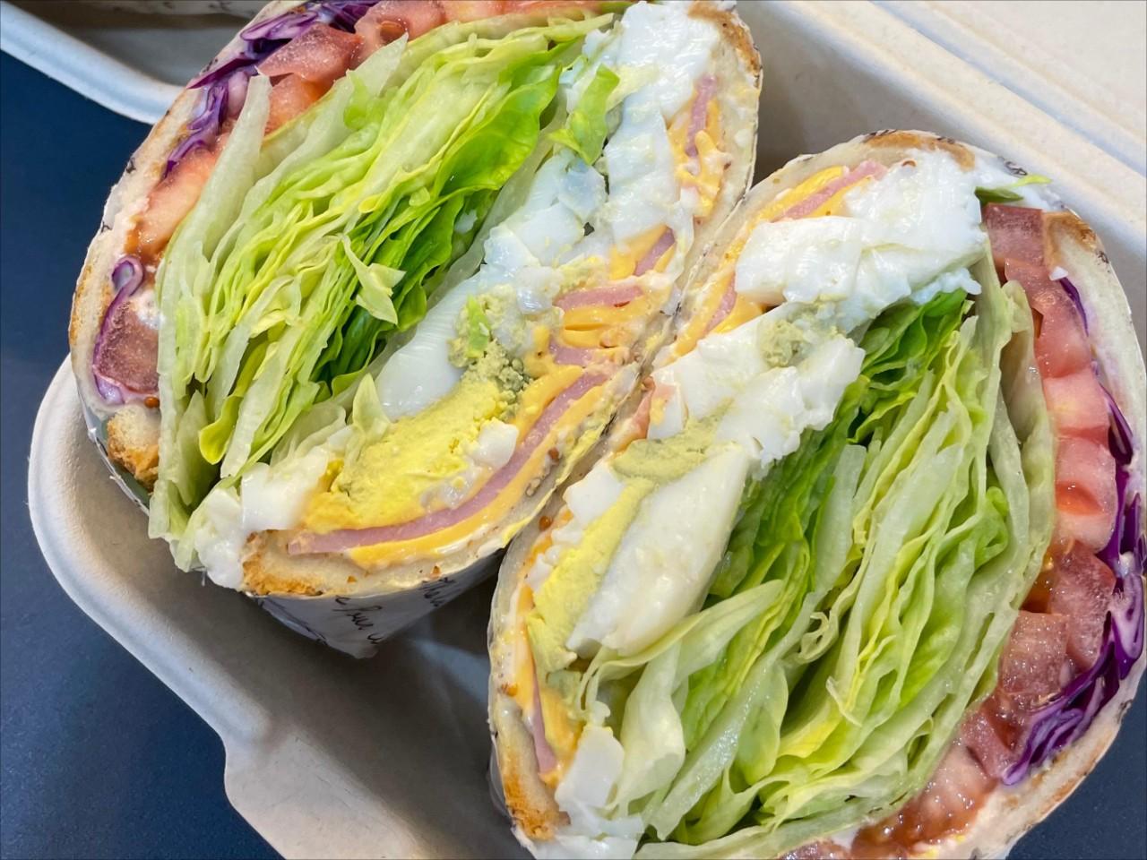 든든하고 맛있는 햄치즈에그샌드위치 1개2피스 배민 장보기∙쇼핑