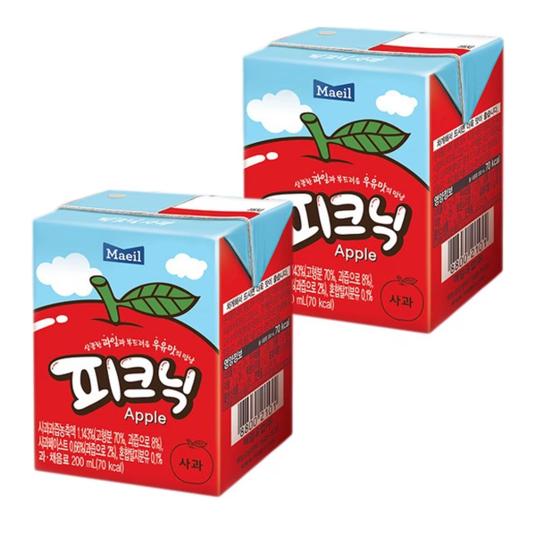 매일피크닉사과200ml 배민 장보기∙쇼핑