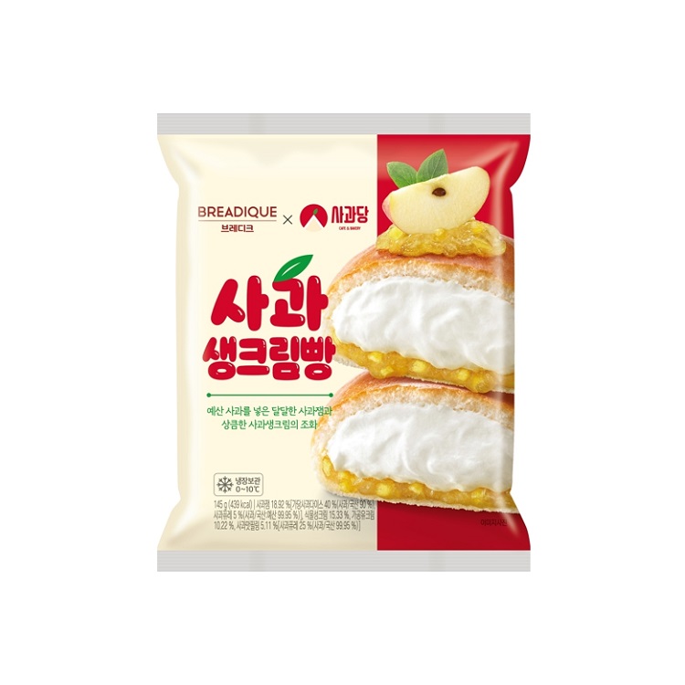 브레디크x사과당사과생크림빵145g 배민 장보기∙쇼핑