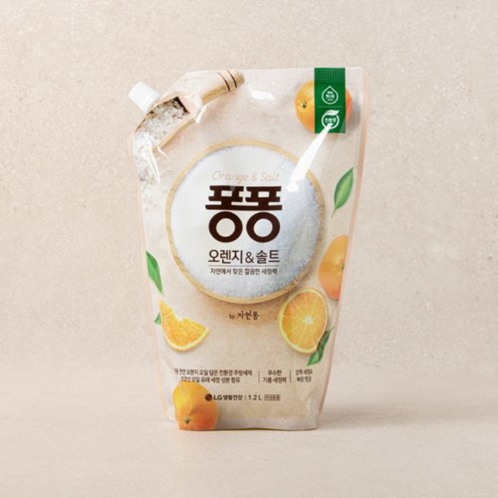 퐁퐁 오렌지and솔트 12l 배민 장보기∙쇼핑