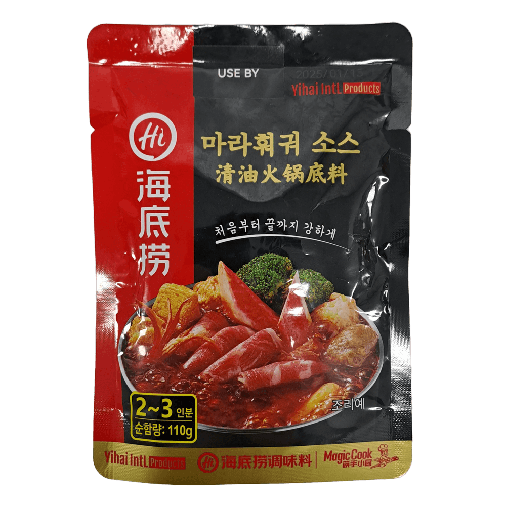 하이디라오 마라훠궈소스 110g 배민 장보기∙쇼핑