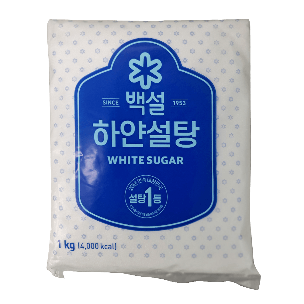백설 하얀설탕 1kg 배민 장보기∙쇼핑