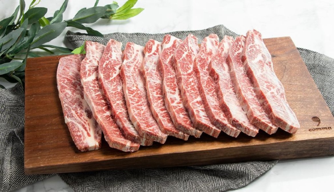 정육점 바로 작업 미국산 Cab등급 완벽손질 La꽃갈비 2kg 배민 장보기∙쇼핑