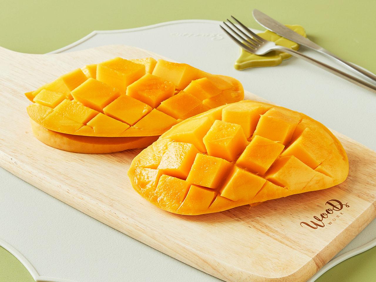 망고 1개 컷팅 배민 장보기∙쇼핑