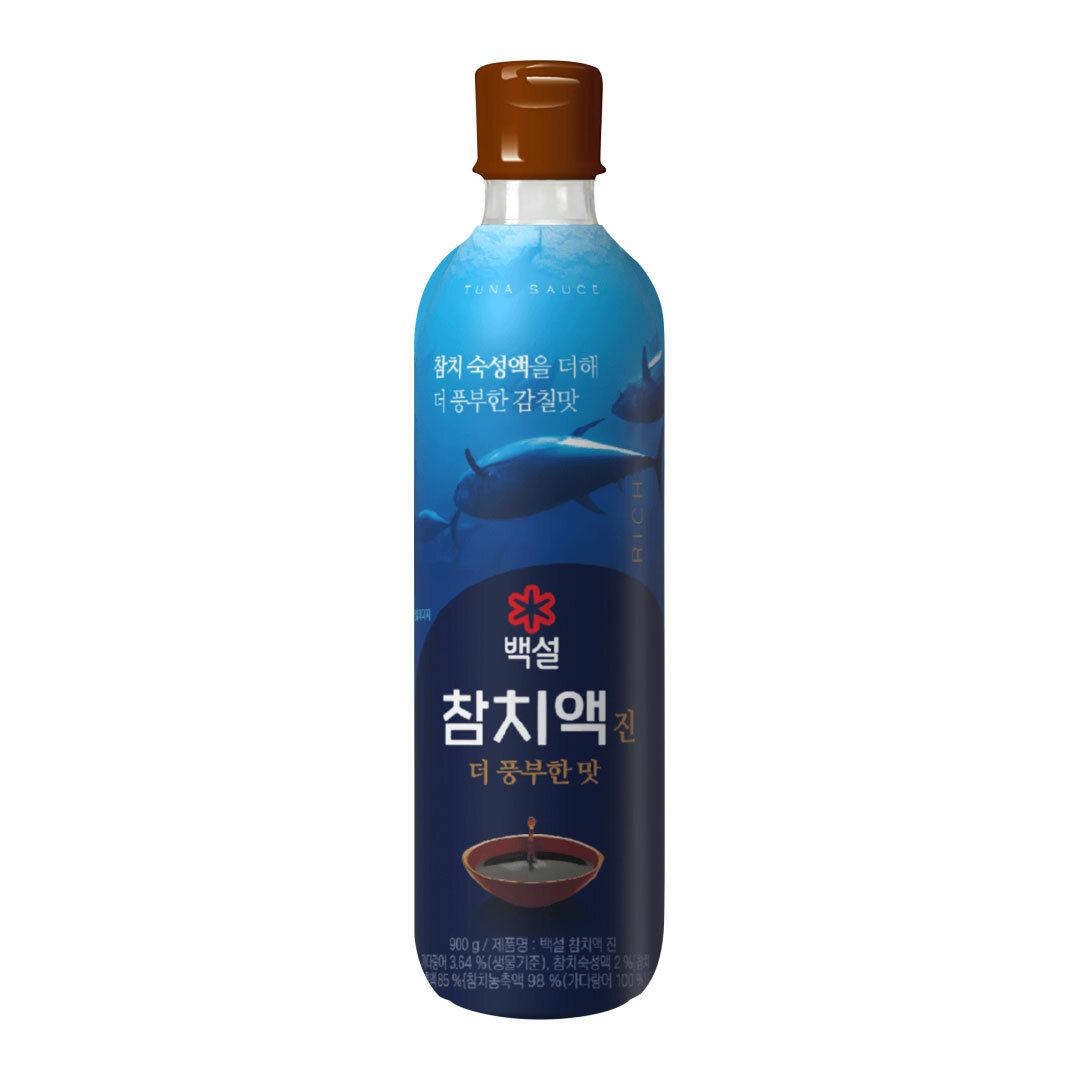 CJ)백설참치액진 더풍부한맛900g | 배민 장보기∙쇼핑