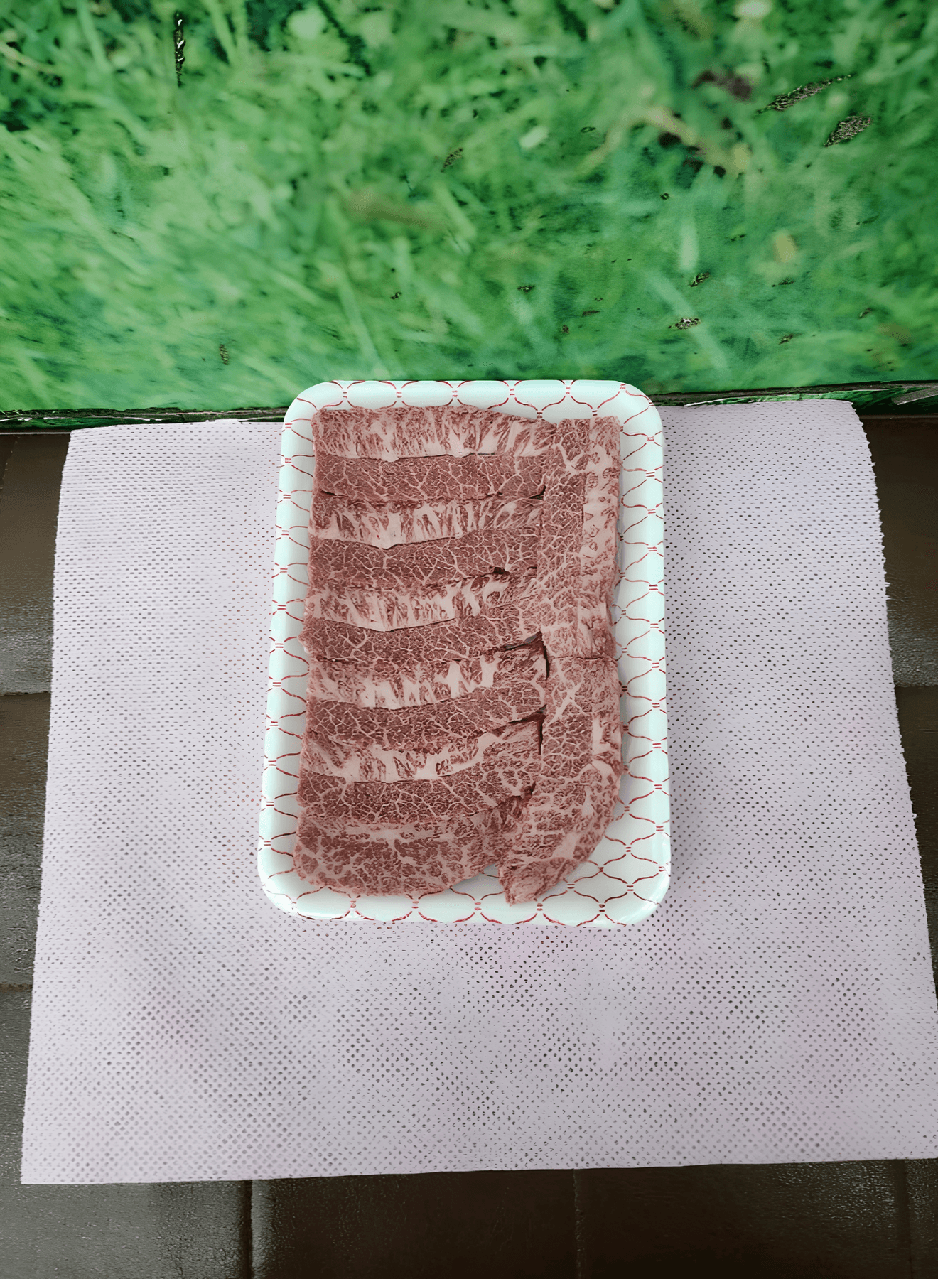 Luxury Special Aging 한우 암소 부채살낙엽살 300g 배민 장보기∙쇼핑