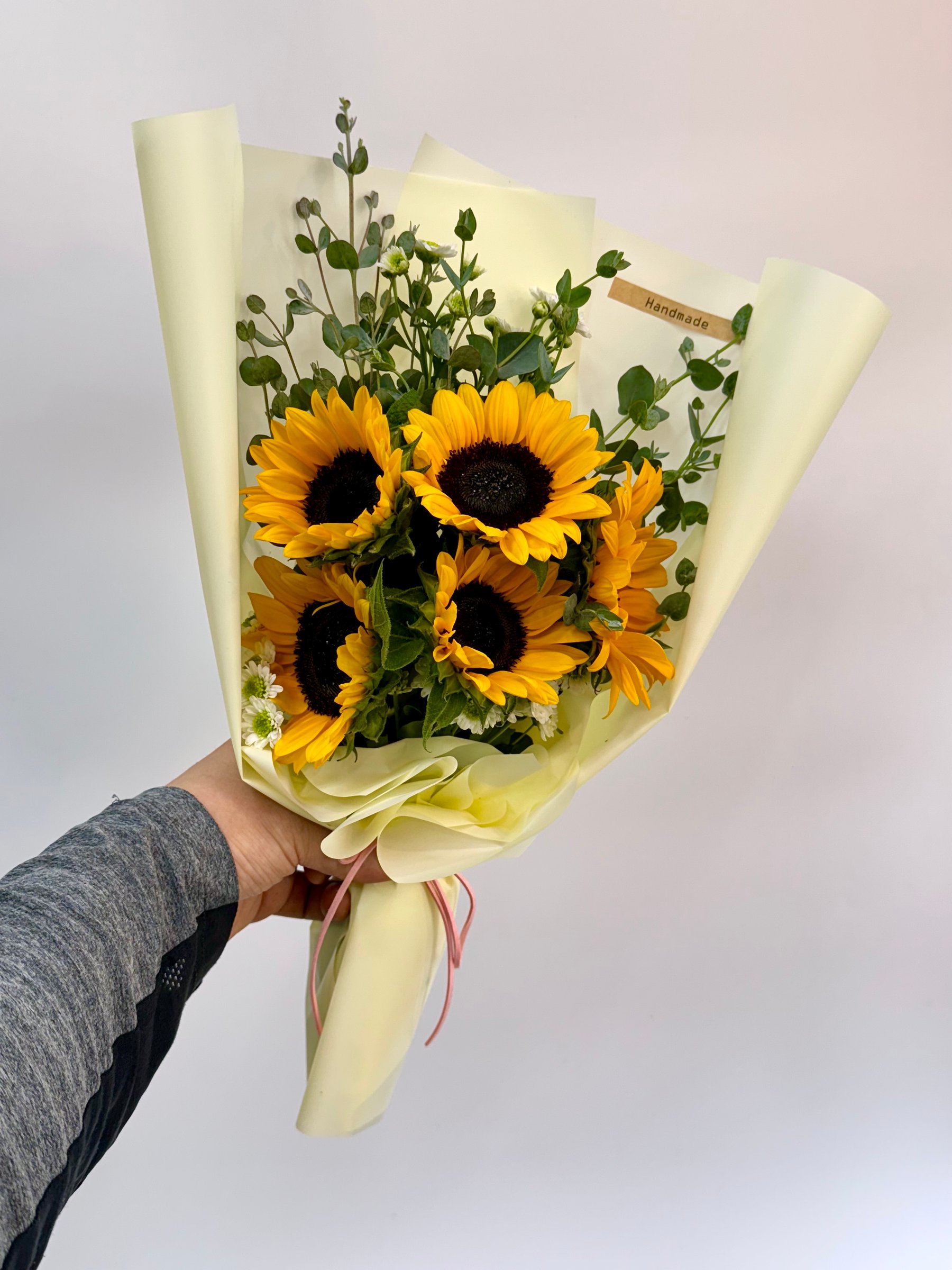35해바라기 꽃다발 배민 장보기∙쇼핑