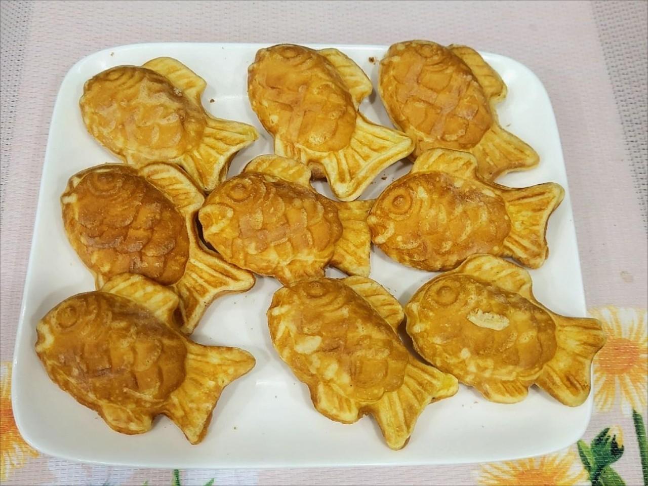 겨울 간식 한입 붕어빵팥슈크림 9마리 배민 장보기∙쇼핑