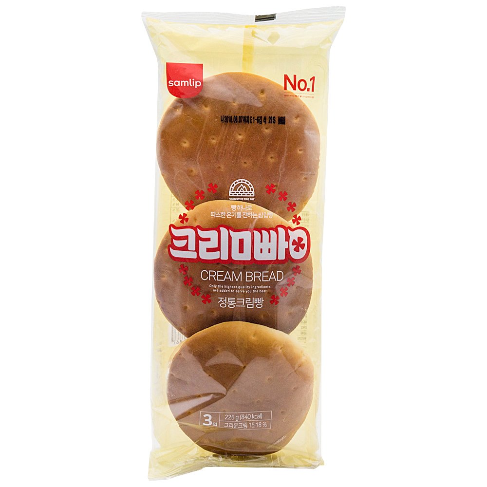 삼립정통크림빵3입225g 배민 장보기∙쇼핑