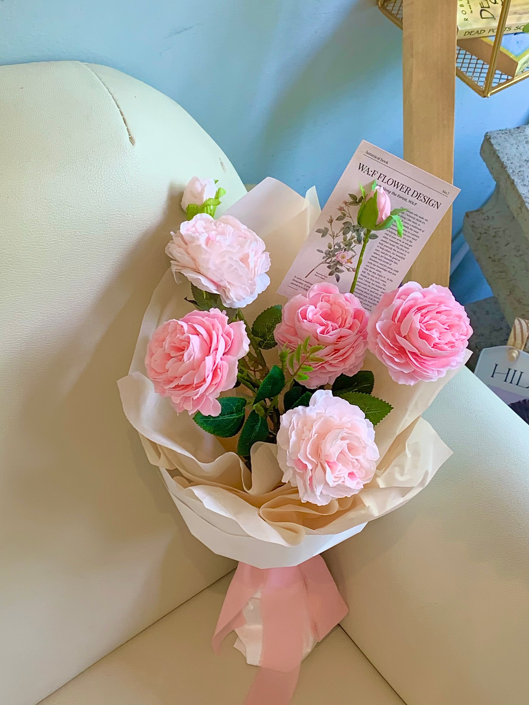 작약 조화꽃다발 배민 장보기∙쇼핑