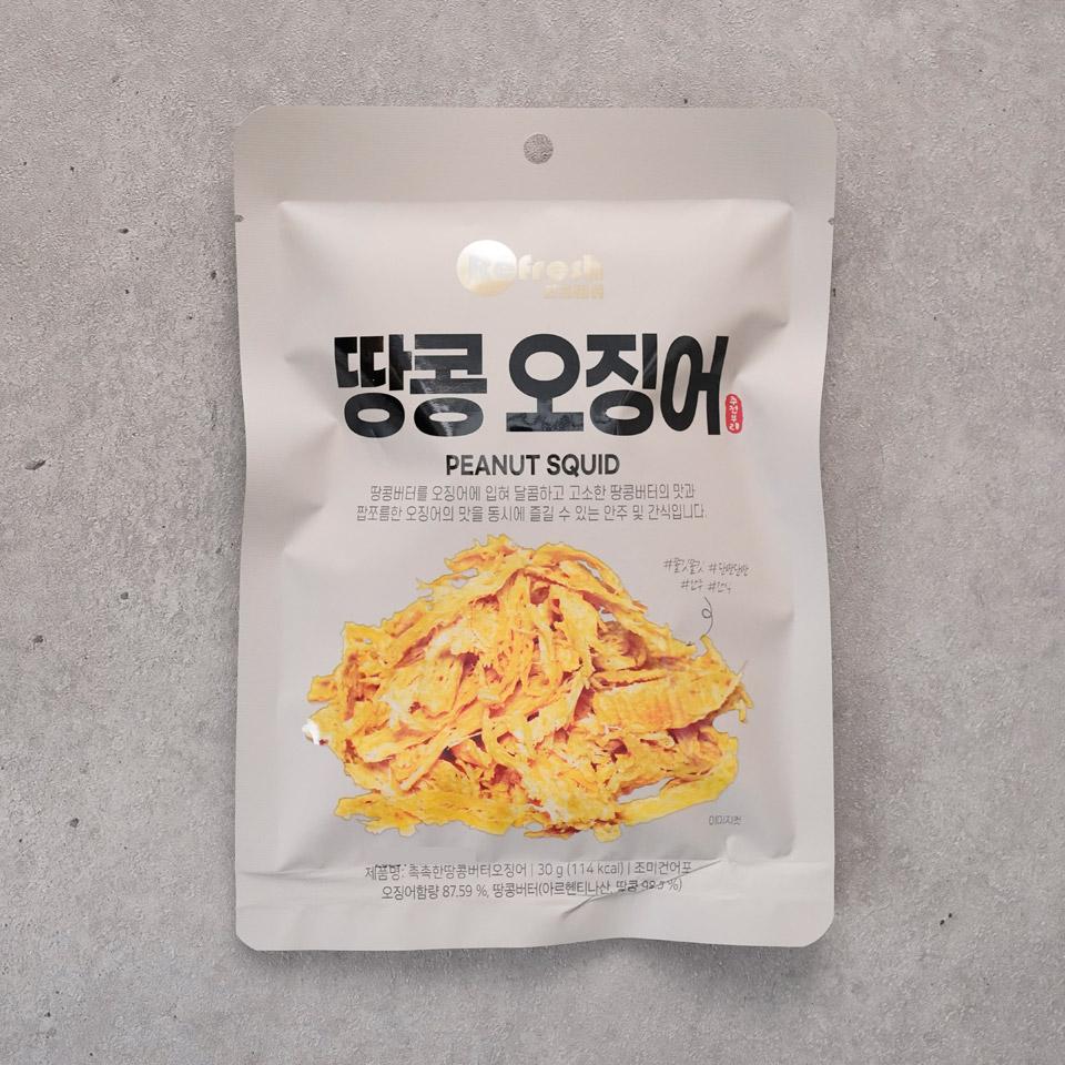 리프레쉬 땅콩오징어 30g 배민 장보기∙쇼핑