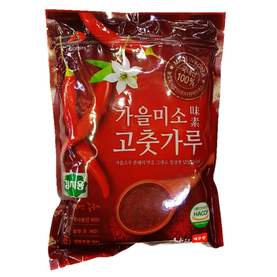 국내산 가을미소 굵은고춧가루 매운맛 1kg 배민 장보기∙쇼핑