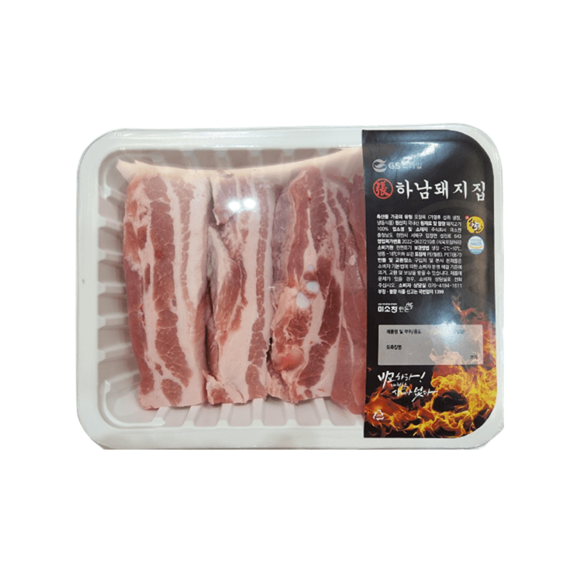 하남돼지한돈 오겹살 구이용500g 배민 장보기∙쇼핑