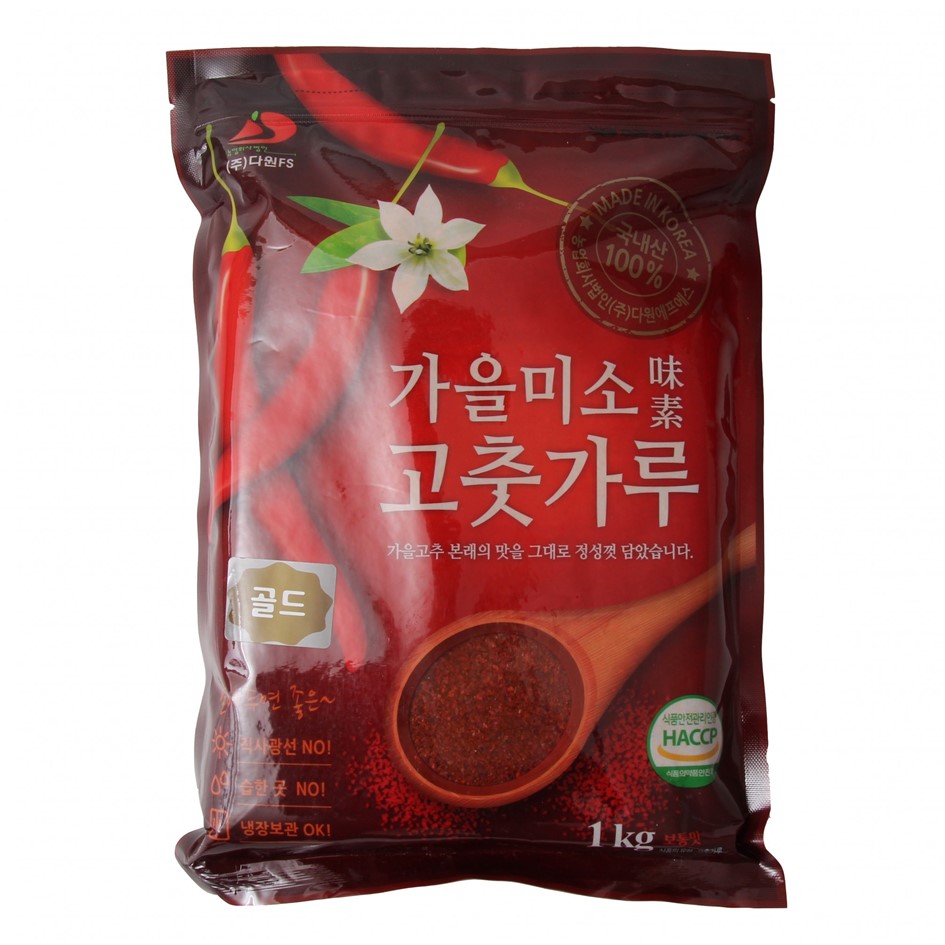 국내산 가을미소 굵은고춧가루 1kg 배민 장보기∙쇼핑
