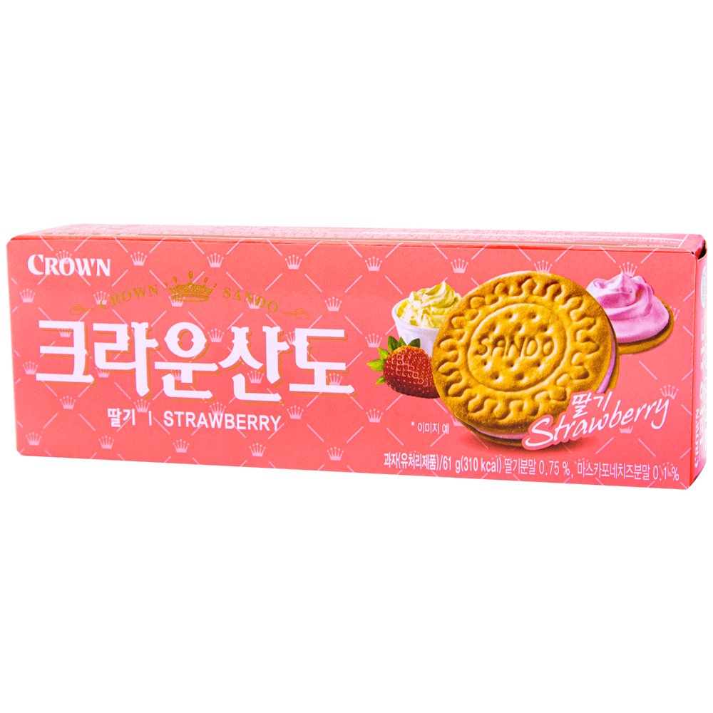 크라운산도딸기61g 배민 장보기∙쇼핑