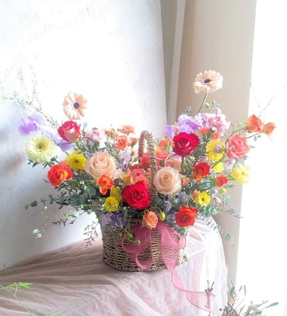 꽃바구니특대형 배민 장보기∙쇼핑