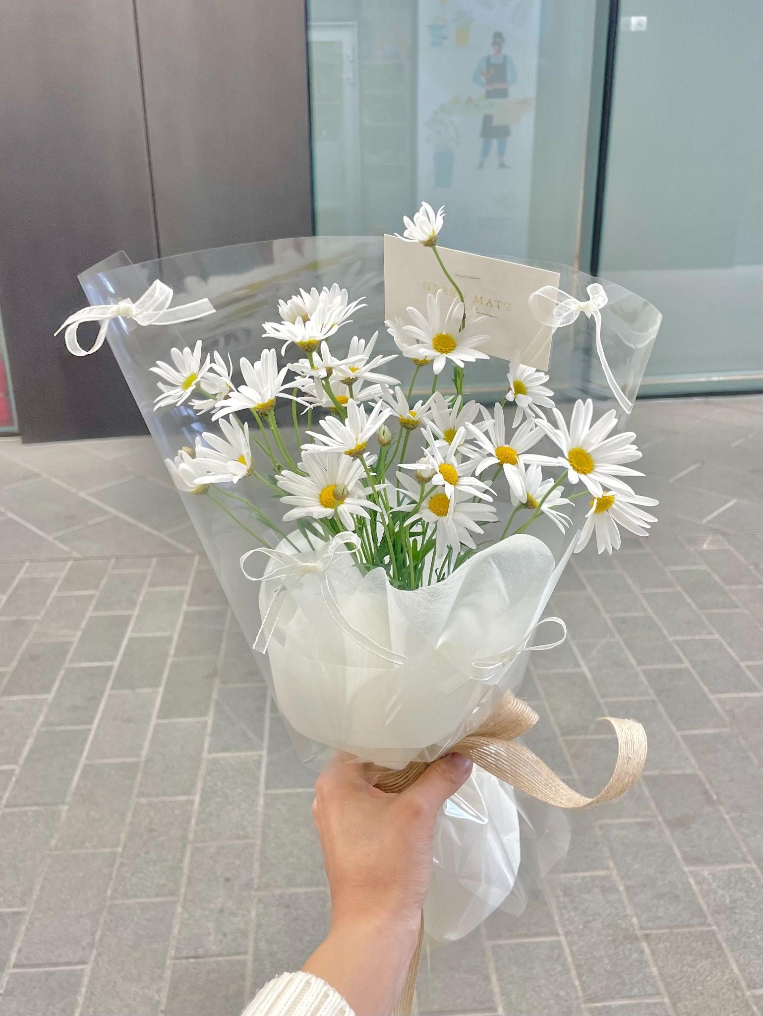 리본 꽃다발 배민 장보기∙쇼핑