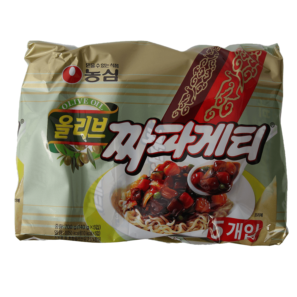 올리브 짜파게티 5개입 700g 배민 장보기∙쇼핑