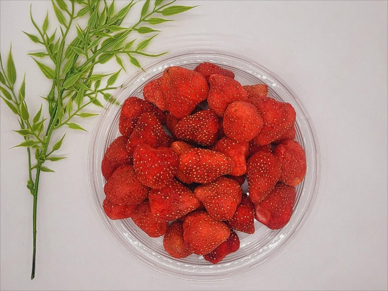 100 순수딸기 동결건조 딸기칩120g 1봉 배민 장보기∙쇼핑