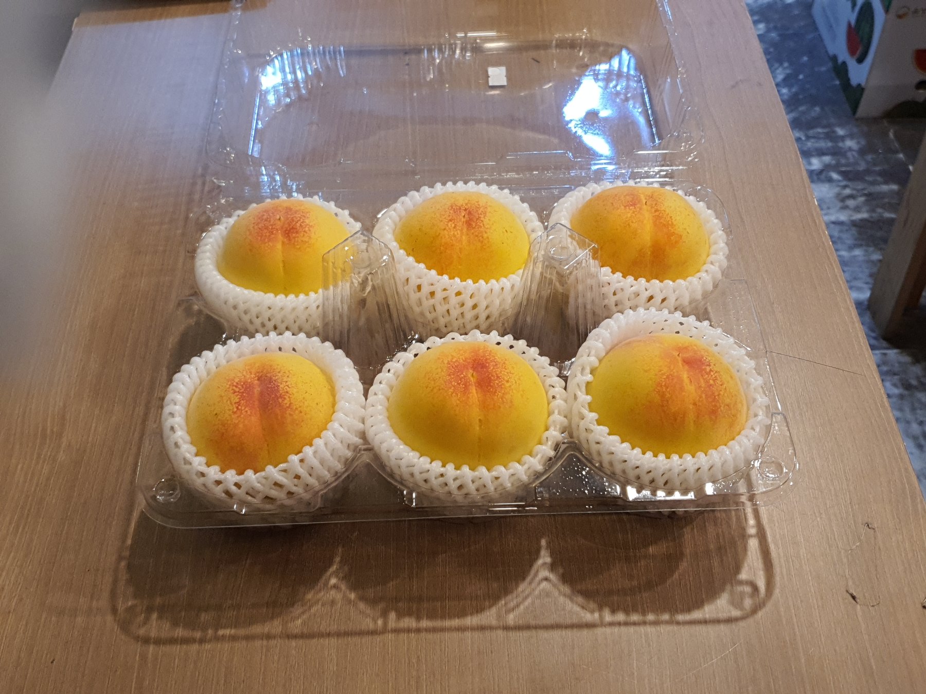 맛있는 복숭아 그린황도1팩6수당도보장 배민 장보기∙쇼핑