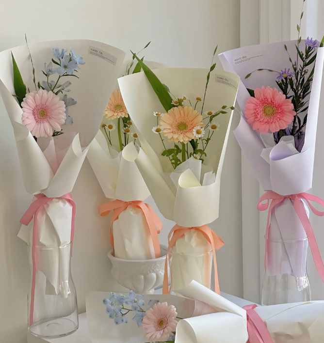 S사이즈 꽃다발거베라 배민 장보기∙쇼핑