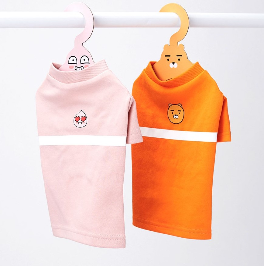 어피치 데일리 티셔츠 M 배민 장보기∙쇼핑