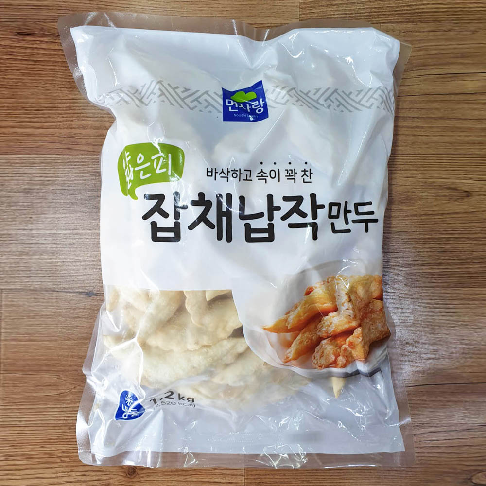 바삭 바삭 잡채 납작만두 12kg 양산남부 오륙도식자재마트 배민 장보기∙쇼핑