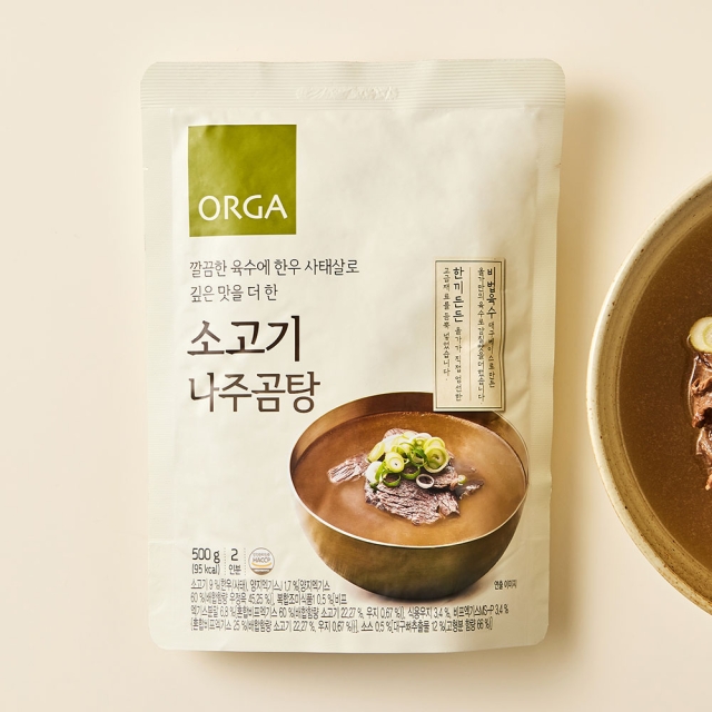 ORGA 소고기 나주곰탕 500g | 배민 장보기∙쇼핑