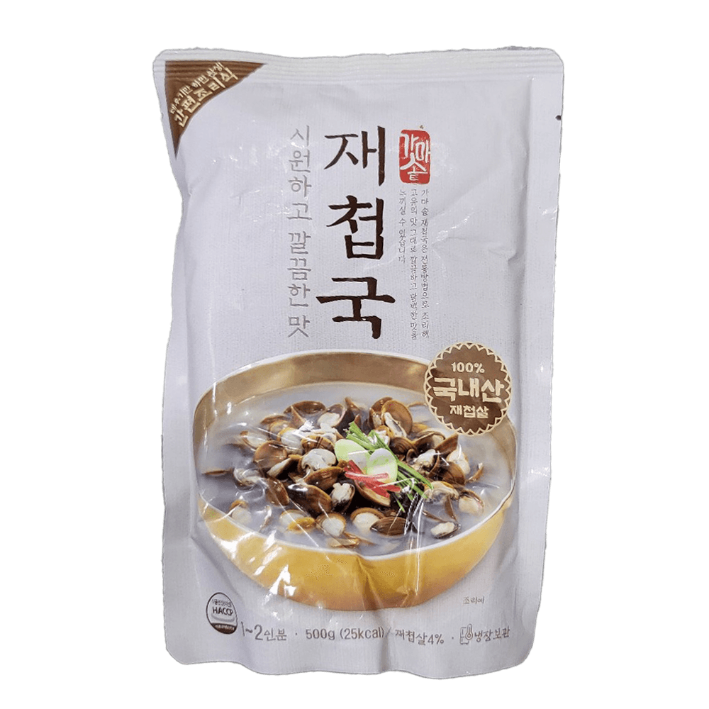 국내산 재첩국 500g | 배민 장보기∙쇼핑