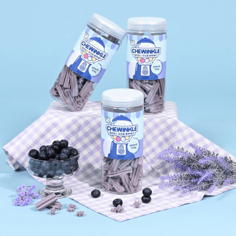 제로랩 츄잉클껌블루베리맛 320g 배민 장보기∙쇼핑