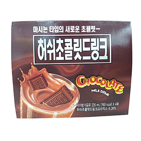 매일허쉬드링크초콜릿235ml4입 배민 장보기∙쇼핑
