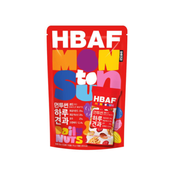 HBAF 하루견과 레드 200G | 배민 장보기∙쇼핑
