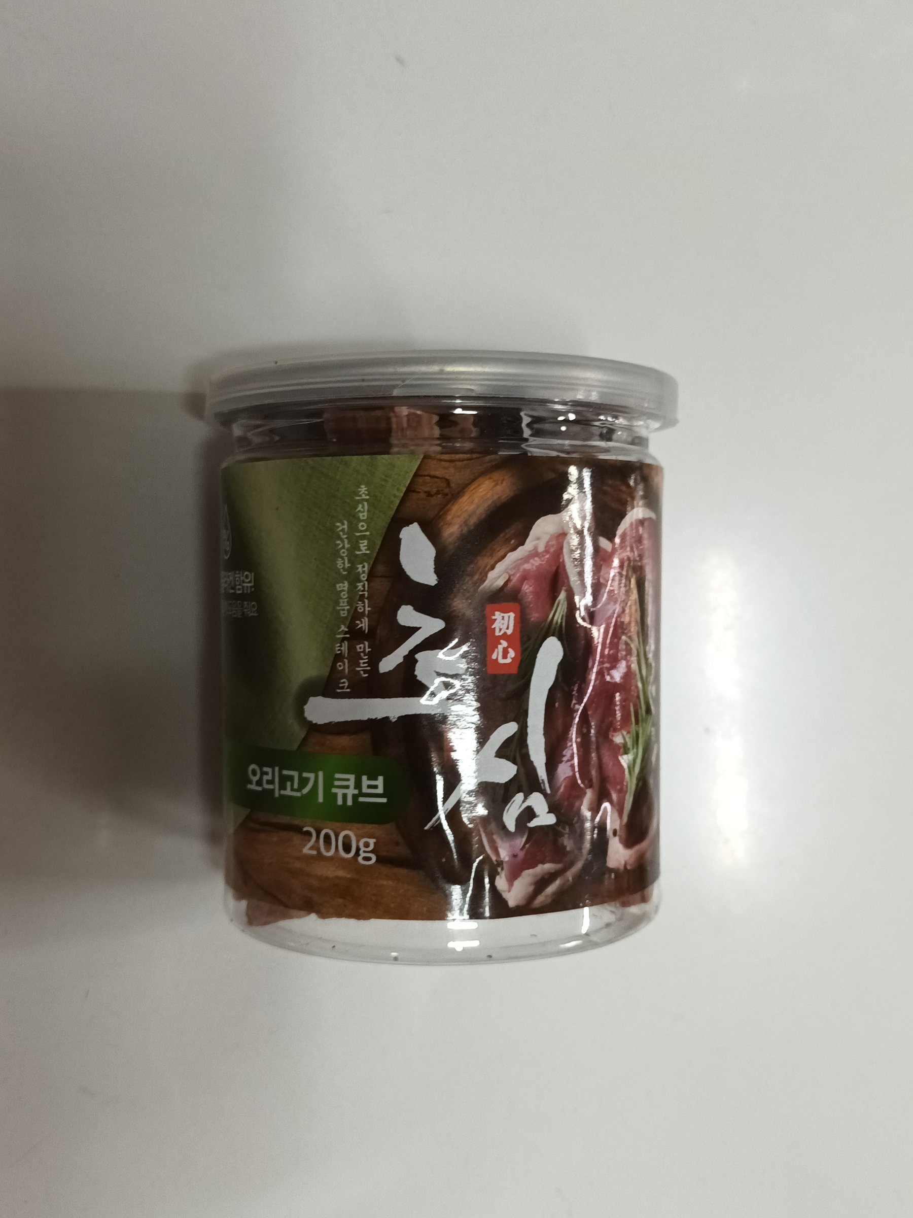 초심 오리고기큐브200g 배민 장보기∙쇼핑