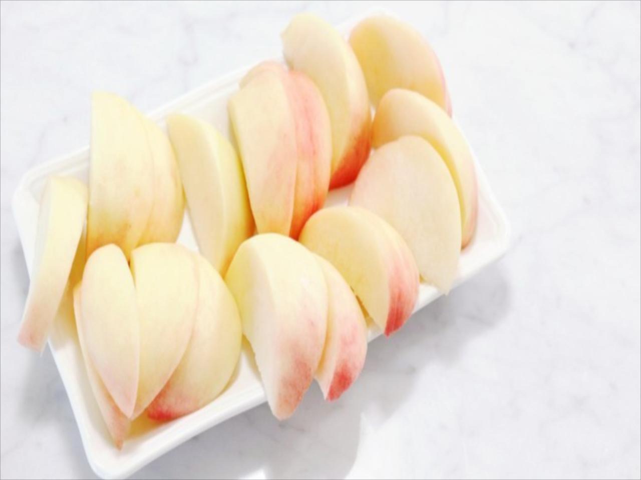 마지막눈꽃복숭아설아 복숭아 1팩 배민 장보기∙쇼핑