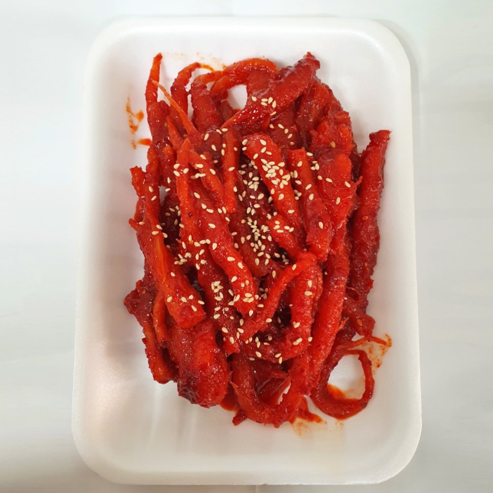 향이 좋은 더덕무침 400g 화곡 부부반찬 배민 장보기∙쇼핑