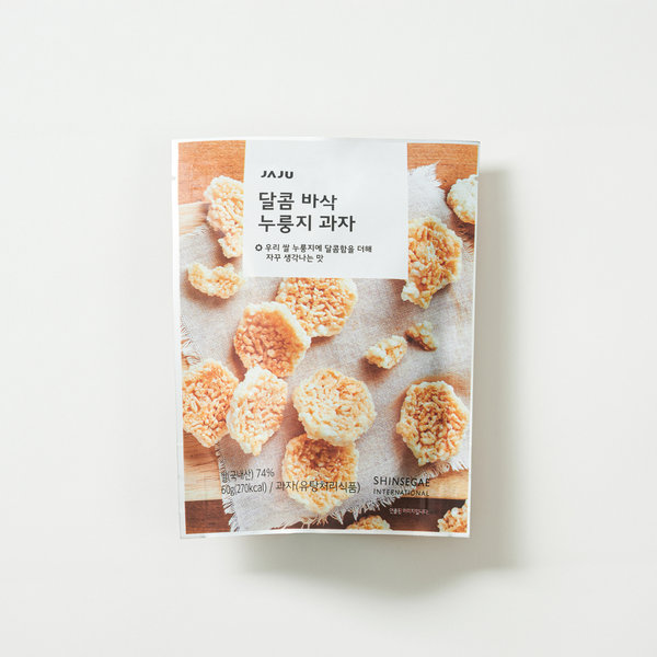 Jaju자주 달콤 바삭 누룽지 과자 배민 장보기∙쇼핑